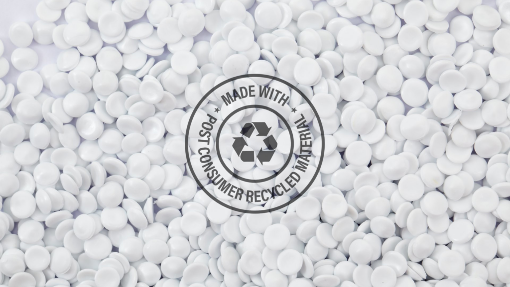 The packaging made from 100% PCR material - Tehnoplast